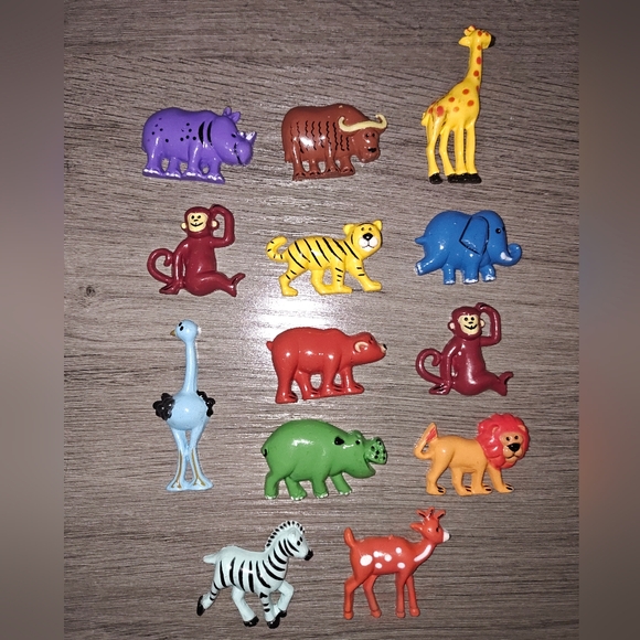 Toys | Jsnyminiature Zoo Animal Magnets Likely From The 198s 1990s Set ...